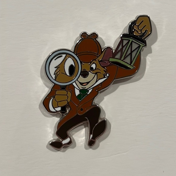 Disney | Accessories | Disney Pin Great Mouse Detective Basil Of Baker ...